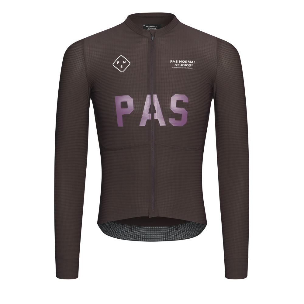 Pas Normal Studios Men's PAS Mechanism Pro Long Sleeve Jersey - Dark R ...