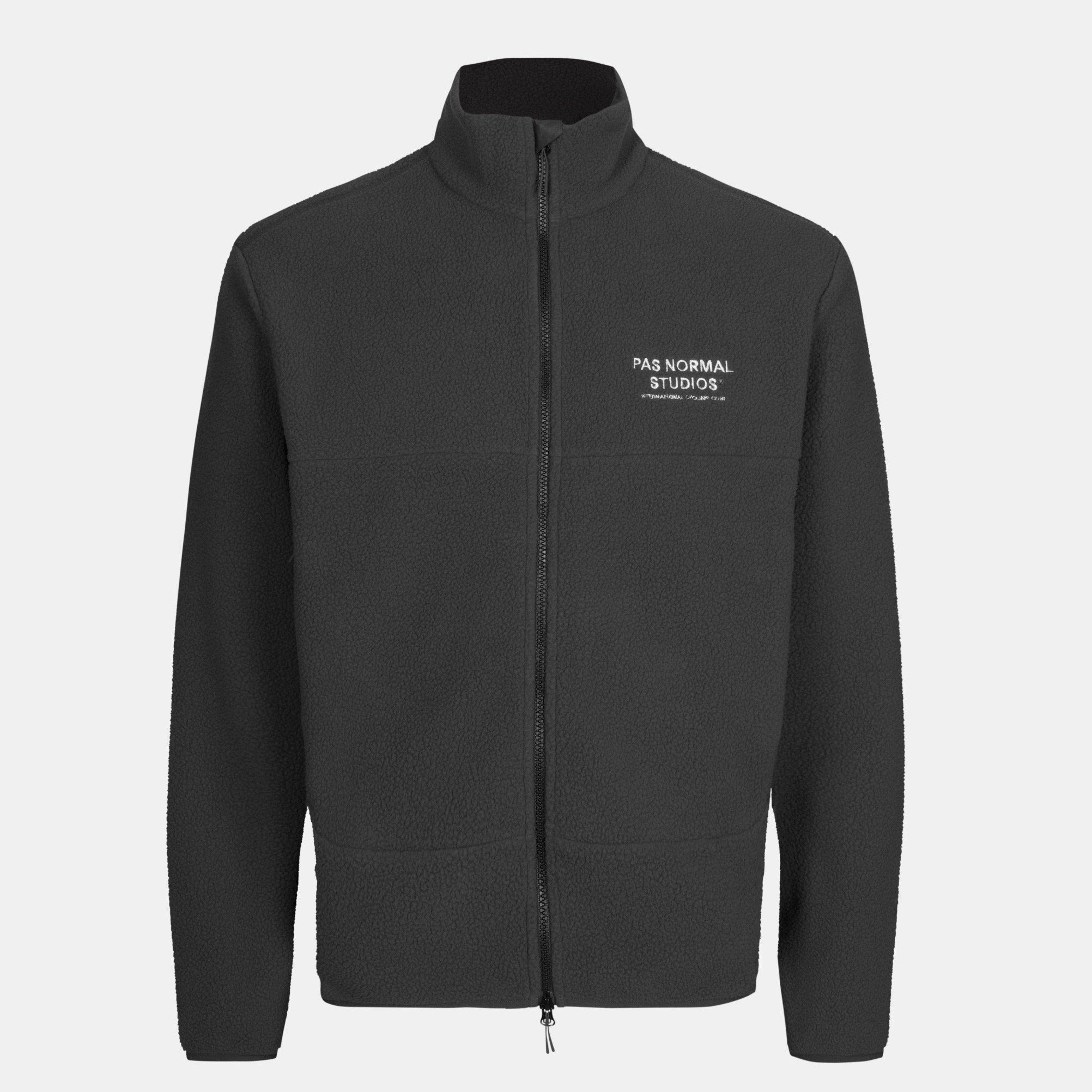 Pas Normal Studios Off-Race Fleecejakke - Deep Grey – Cranks & Coffee